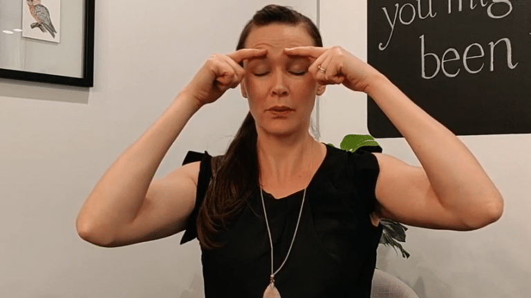 Facial Yoga Sagging Eyes and Brow Lines | Cosmetic Acupuncture